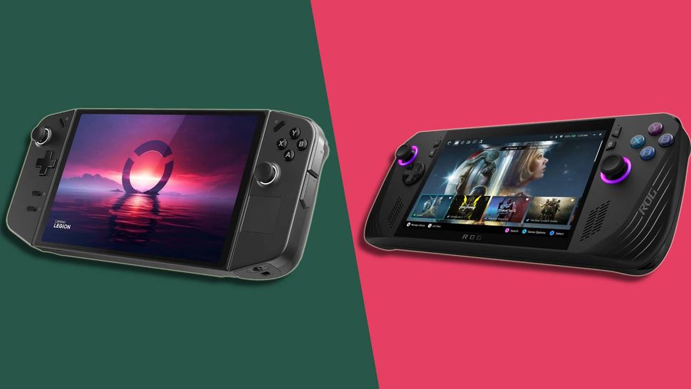 Lenovo Legion Go vs Asus ROG Ally X: which PC gaming handheld is best ...
