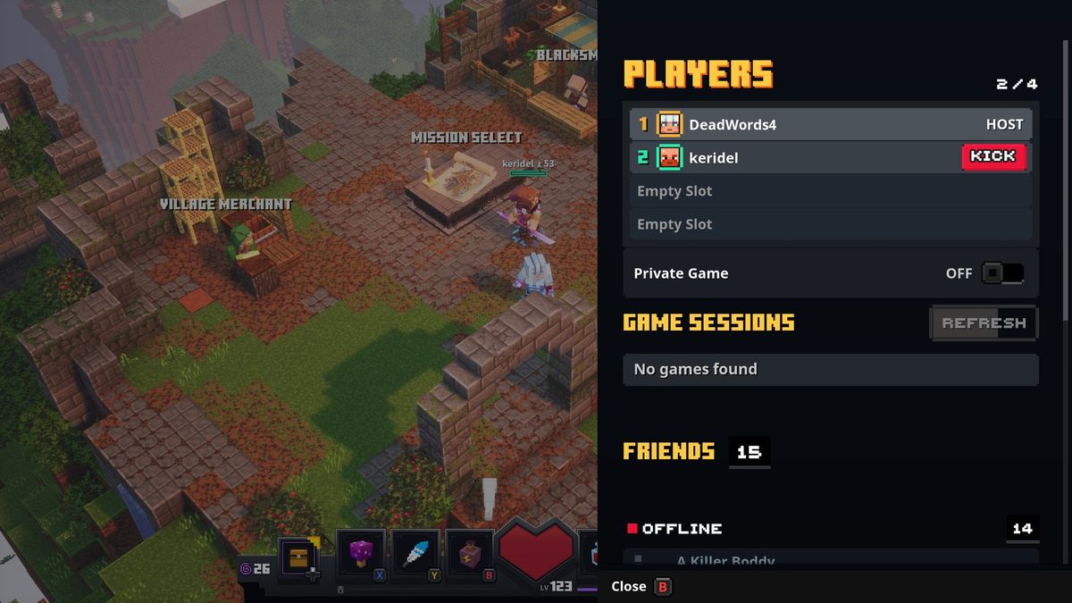 Minecraft Dungeons guide: How to enable cross-play for cross-platform ...