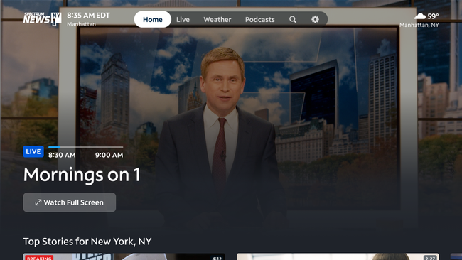 Charter’s Spectrum Networks Launches Local News App on Roku, Apple ...