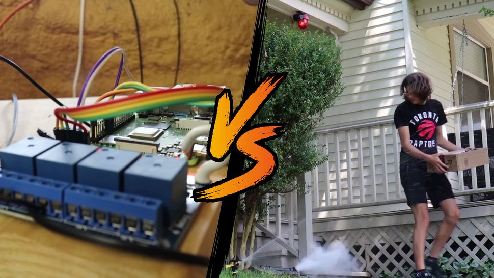 How To Build A Raspberry Pi Alarm That Sprays Porch Pirates Toms Hardware