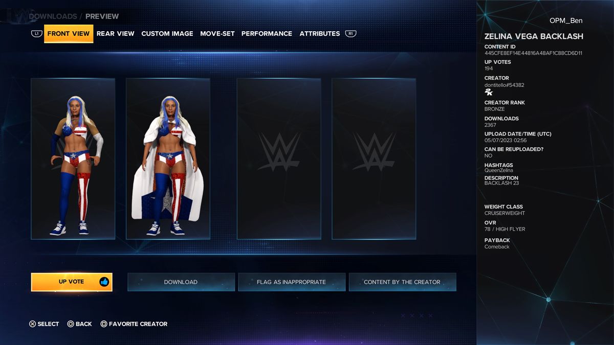 The best WWE 2K23 alternate attires for you to download right now ...