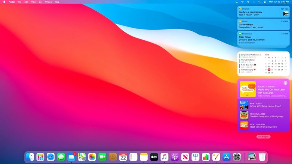 macOS Big Sur revealed with a redesigned interface | Laptop Mag