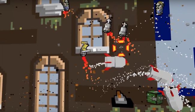 Rocket Riot returns with explosive pixel art action for Windows 10 PC ...