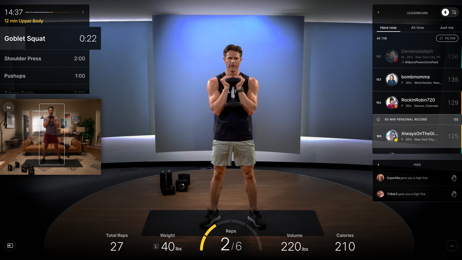 I saw Peloton’s new AI coach in action – and it can correct squats in ...