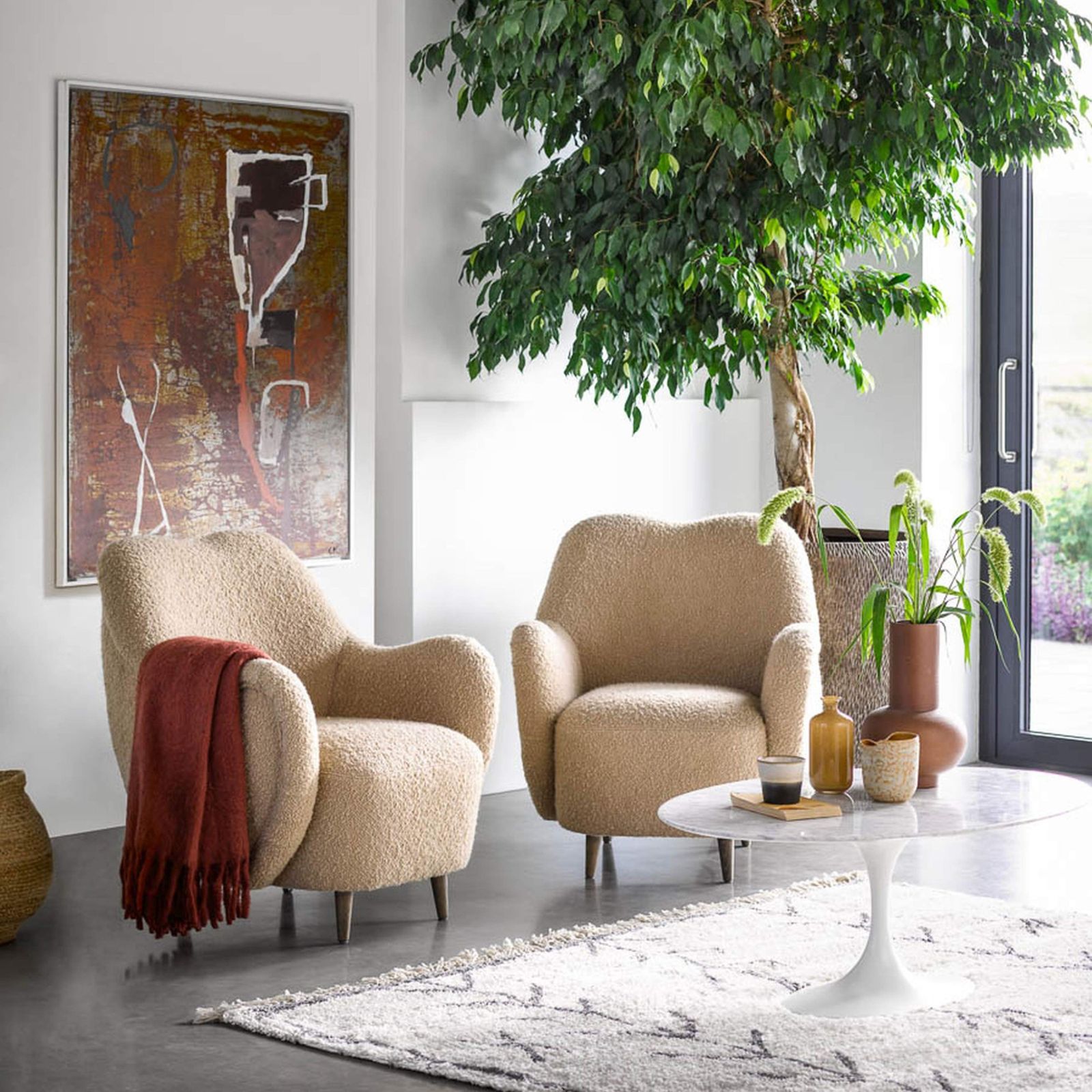 Should you still invest in boucle furniture? We asked the experts ...