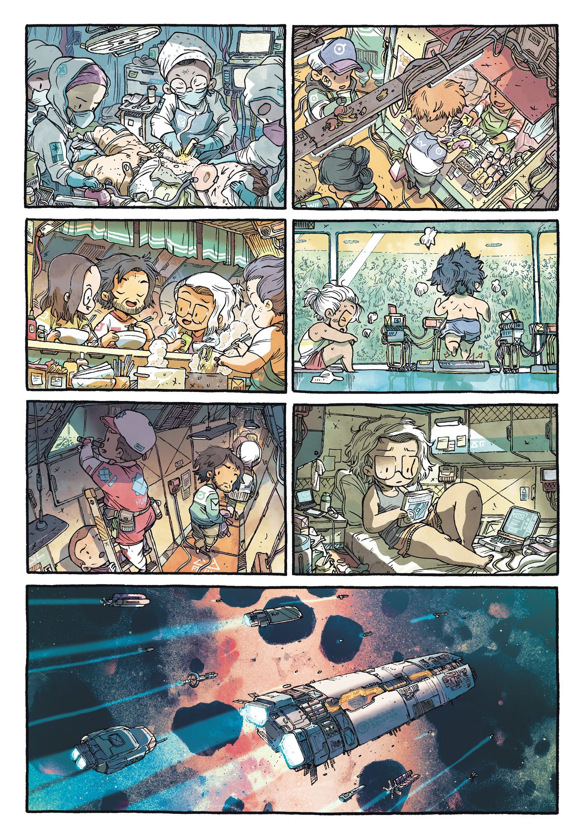 Frontier is a stunning new sci-fi graphic novel from Citizen Sleeper ...