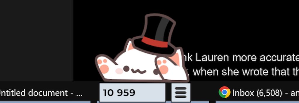One of the biggest games on Steam right now is Bongo Cat, a cat with a hat who smacks your ...