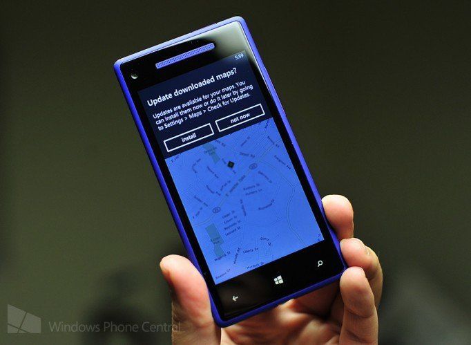 Update for offline Map data for all Windows Phone 8 devices now going ...