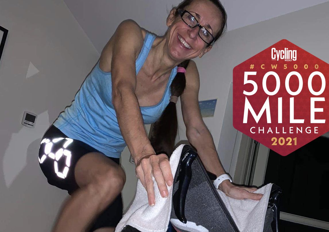 How Catherine Allen hit 5,000 miles by March 9 | Cycling Weekly