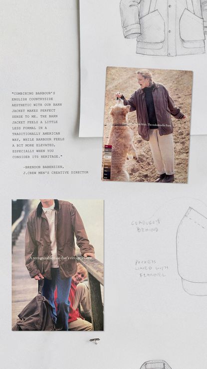 Shop the J.Crew and Barbour Barn Jacket Collaboration ASAP | Marie Claire