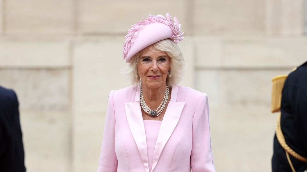 Queen Camilla whips out epic pearl necklace in Paris | Woman & Home