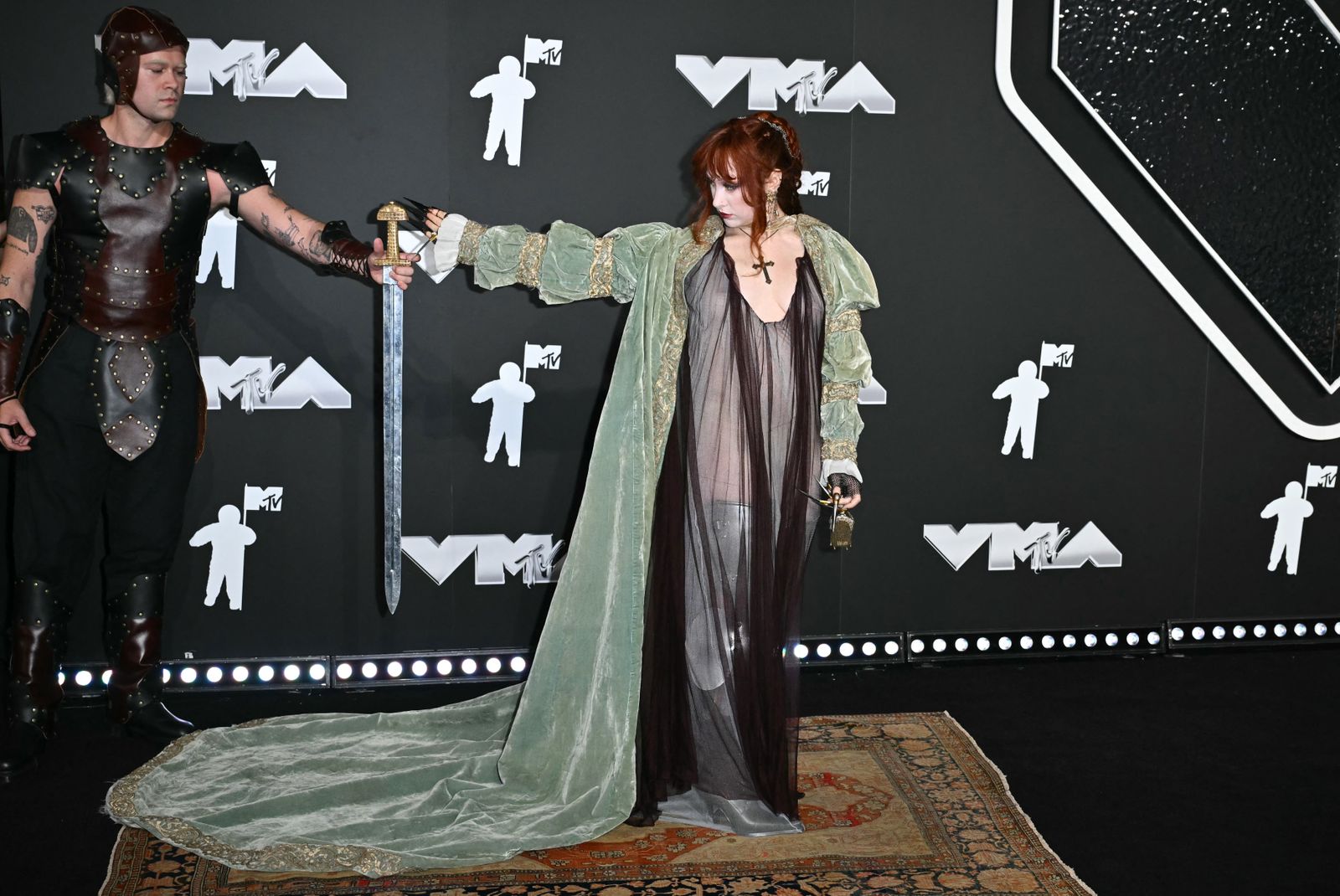Chappell Roan Is a Naked Joan of Arc on the 2024 VMAs Red Carpet ...