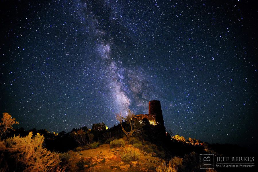 Milky Way Shines Over Grand Canyon Watchtower (Spectacular Photo) | Space