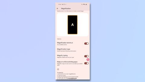 How to use the Android on-screen magnifier | Tom's Guide