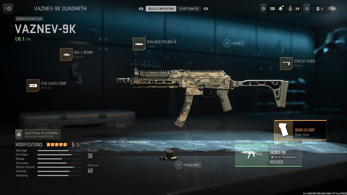 Best Vaznev-9K loadout in Modern Warfare 2 and Warzone 2 | GamesRadar+