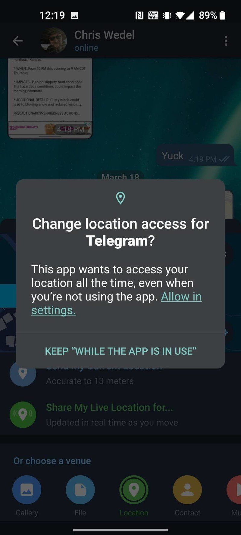 How to use Telegram's Live Location feature | Android Central