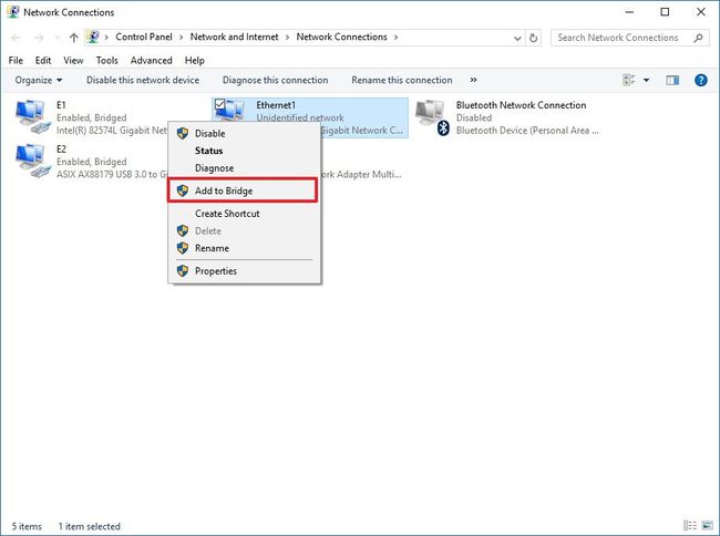 How to set up and manage a Network Bridge connection on Windows 10 ...