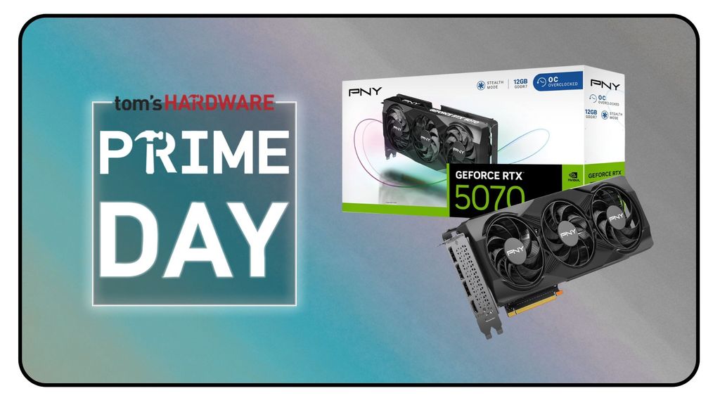5 of the best UK Amazon Prime Day PC hardware deals — RTX 5070 below ...