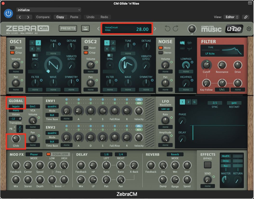 How to design a 'glide and rise' lead synth patch | MusicRadar