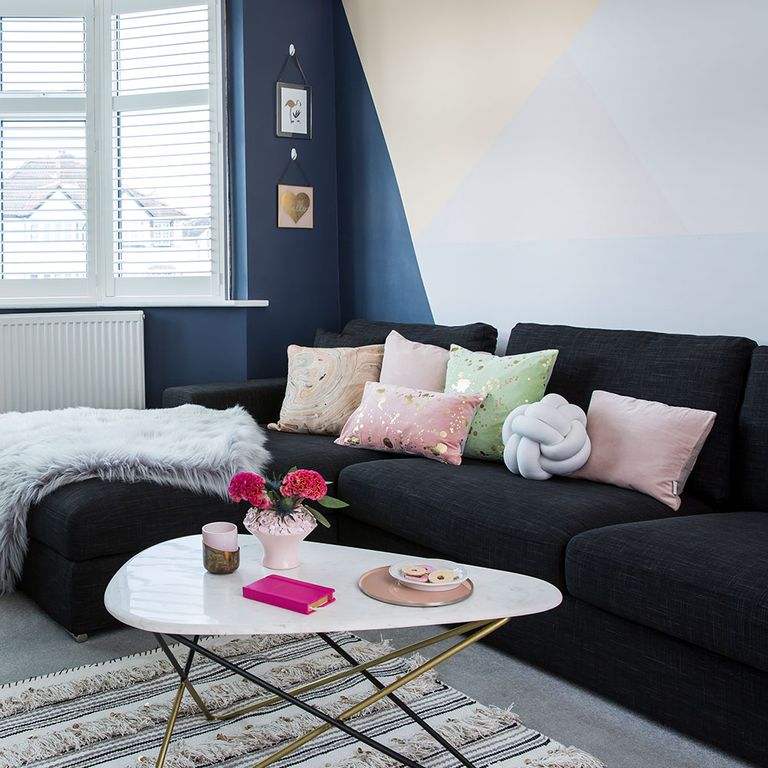 Before and after: see how this bland living room has been transformed ...