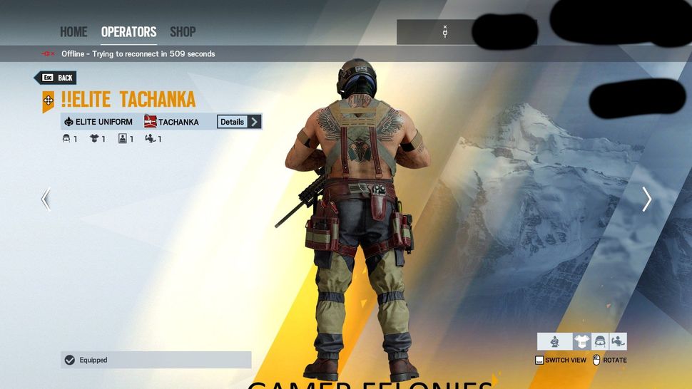 Rainbow Six Siege's Tachanka gets topless in leaked Elite skin ...