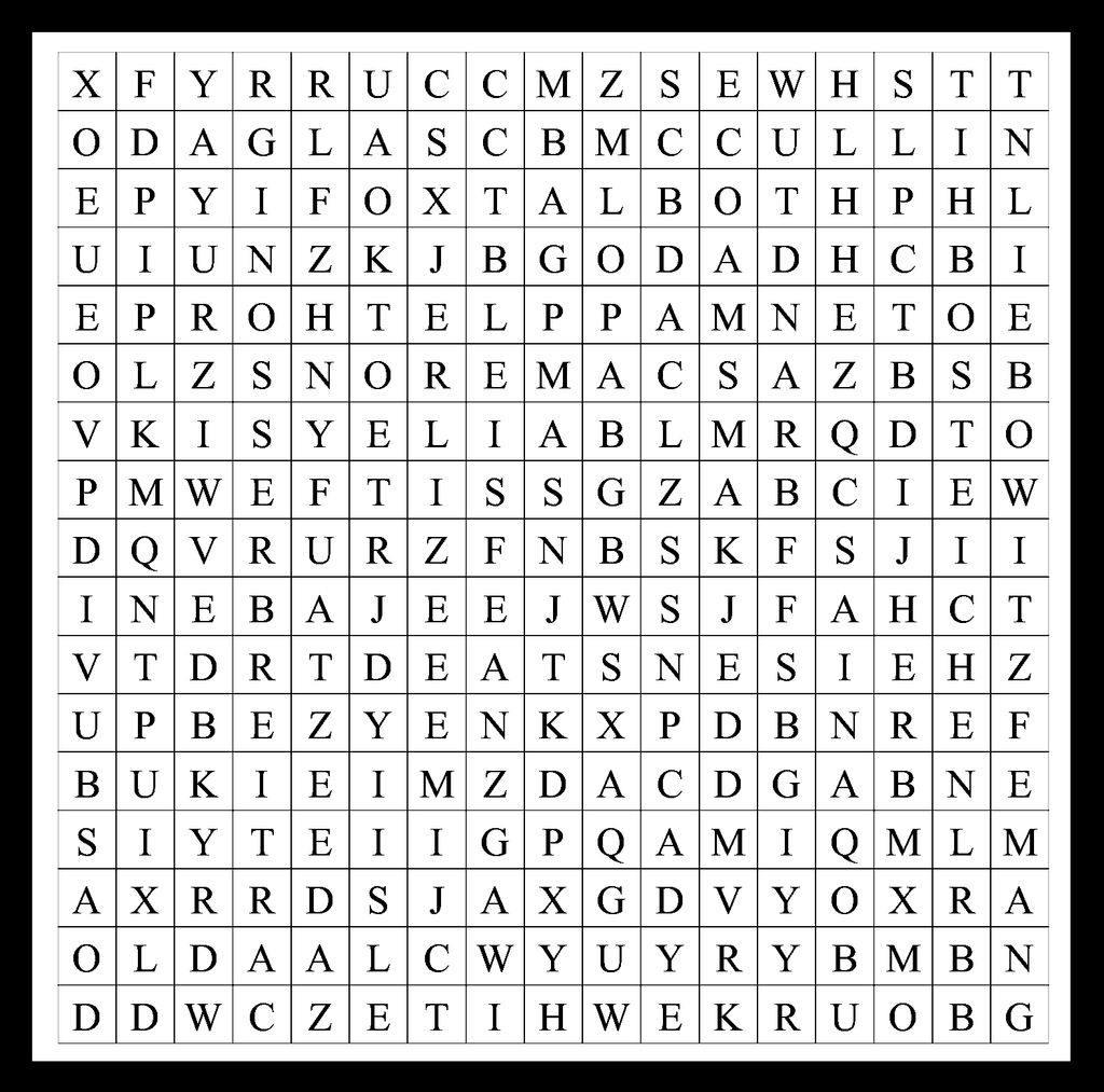 Photo Wordsearch #2: can you find the 15 famous photographers in this ...