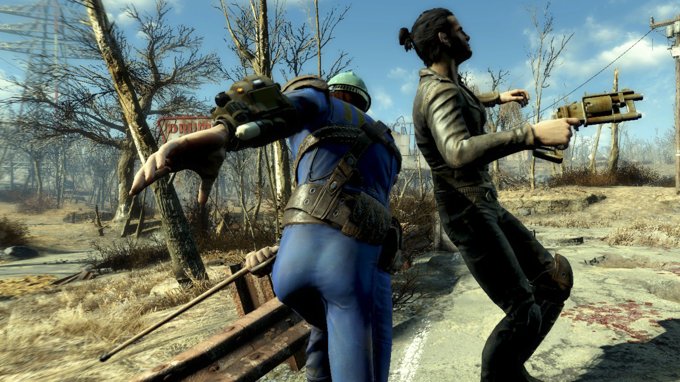 Playing Fallout 4 with a non-lethal knockout mod, Part 3 | PC Gamer