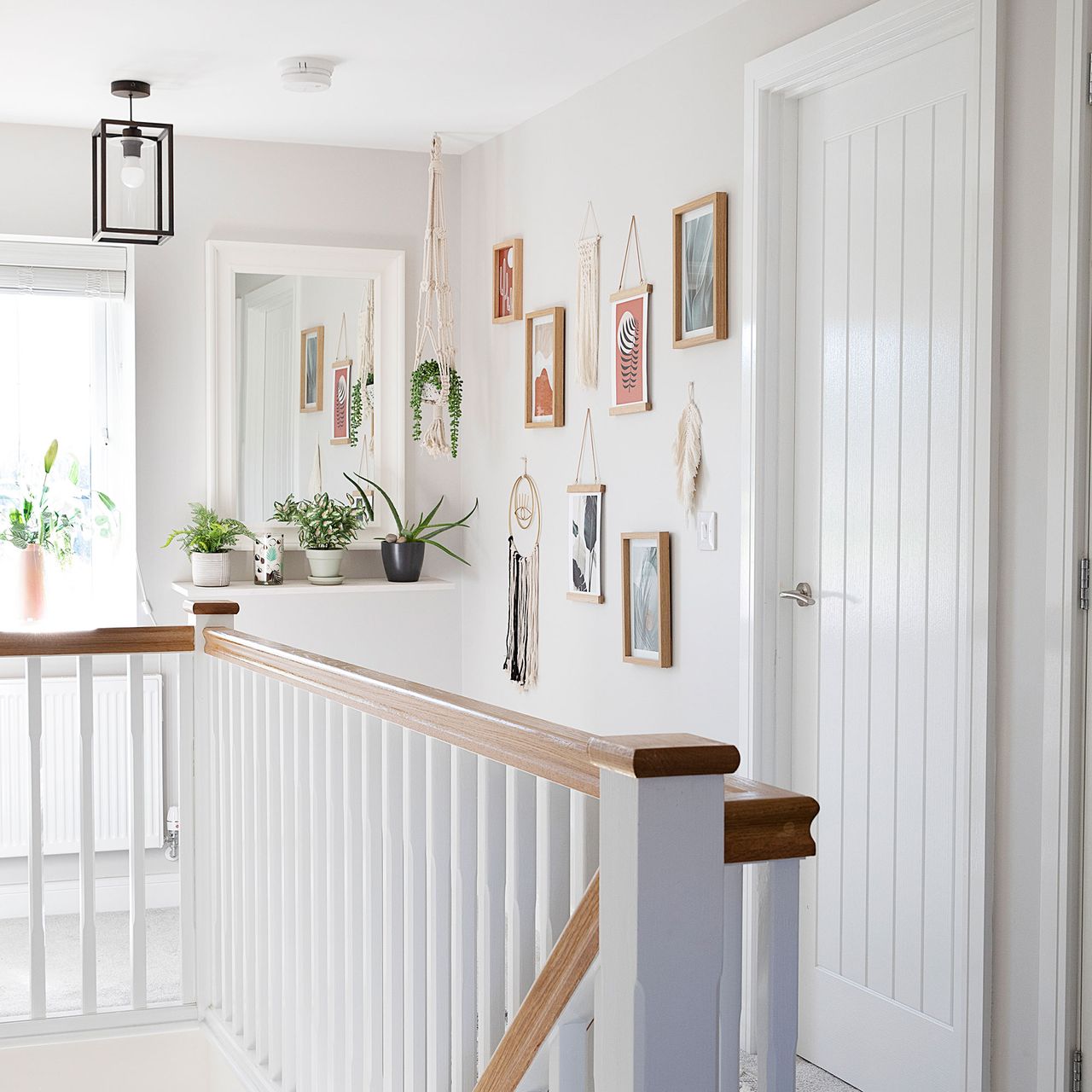 Colour blocking and upcycling have added personality to this new build ...