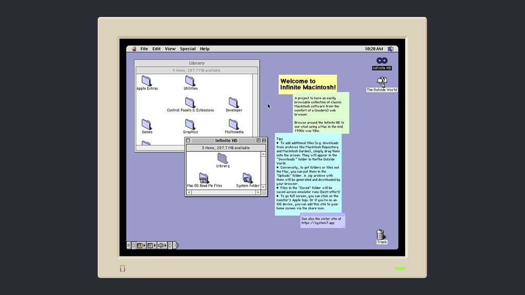 You can now run classic Mac OS 8 and Mac OS 7 right in your browser ...