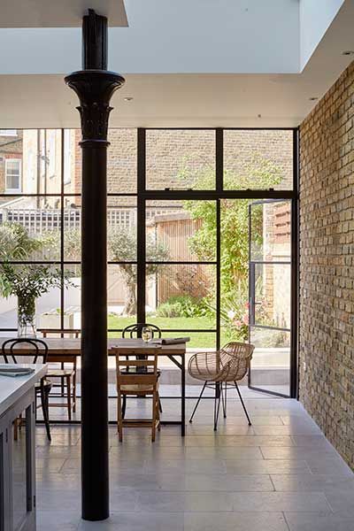 Real home: a bright industrial-style kitchen-diner extension | Real Homes