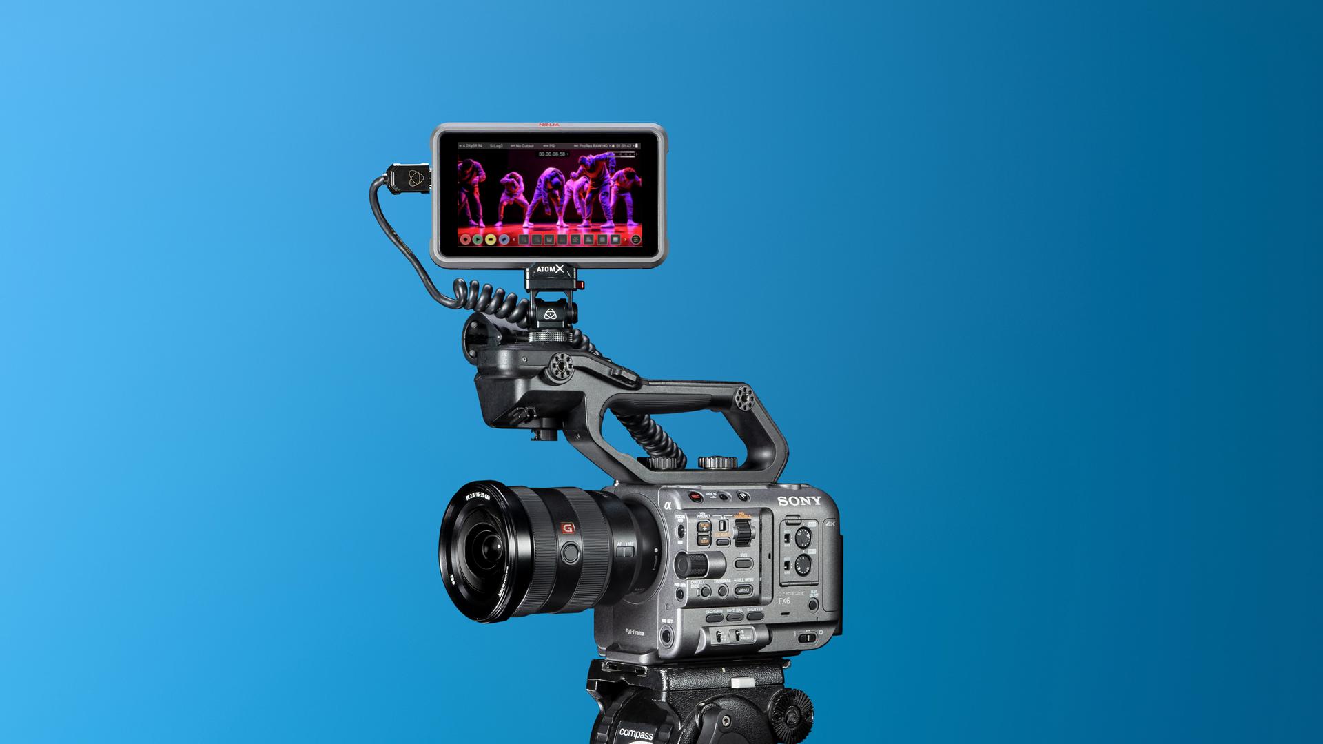 ATOMOS Adds HDMI, SDI RAW Recording From Sony FX6 to NINJA V, NINJA V+ | TV Tech
