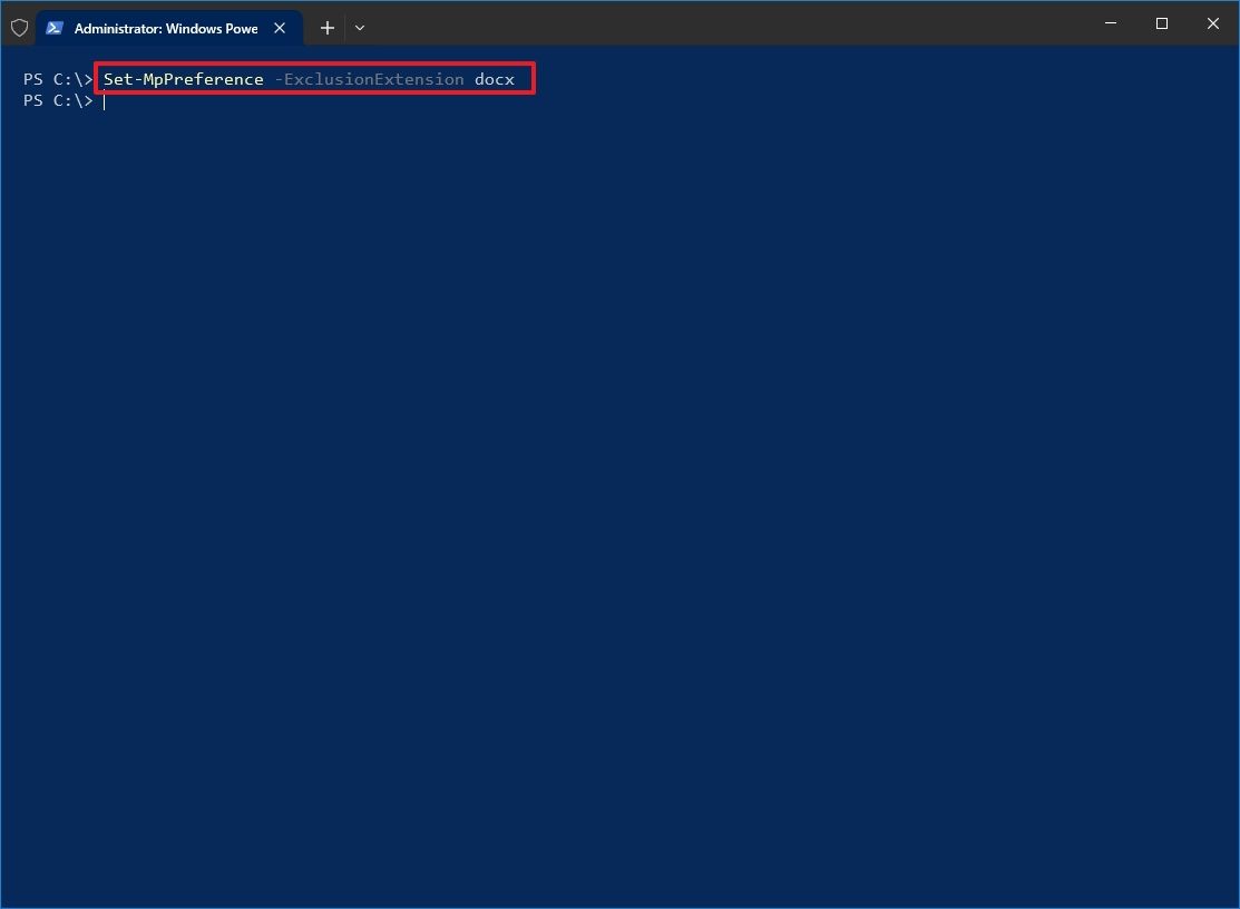 How to manage Microsoft Defender Antivirus with PowerShell on Windows ...