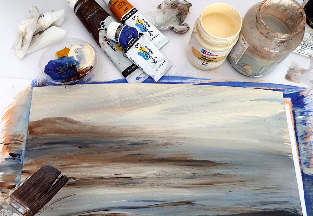 How to add texture to your pastels with primers | Creative Bloq