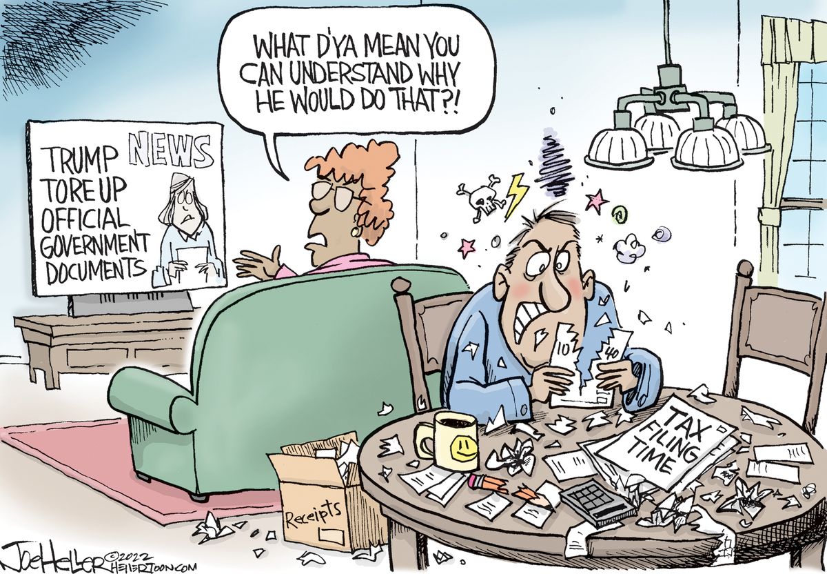 Tearing the documents | The Week