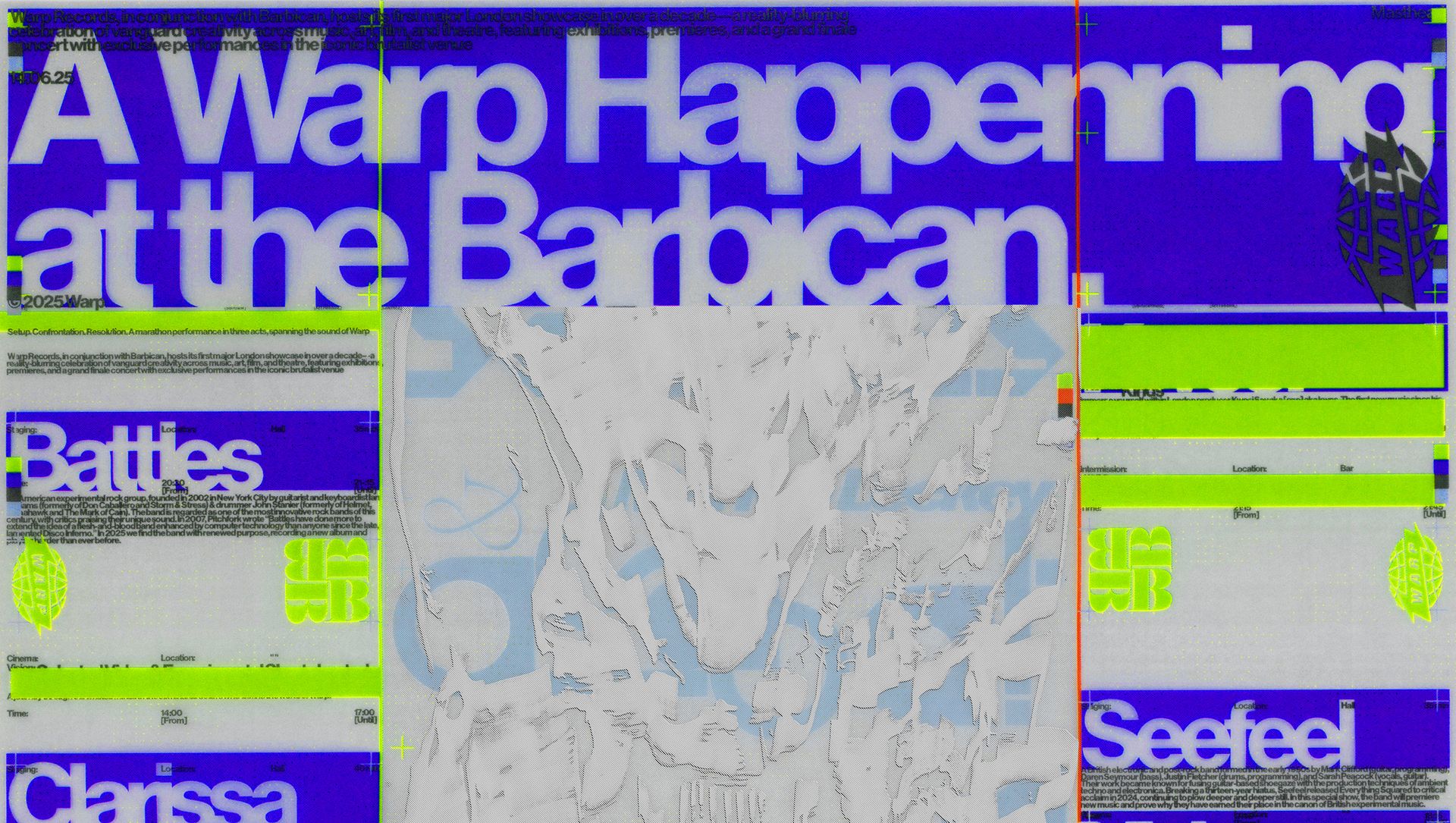 Warp Records announces its first event in over a decade at the Barbican | Wallpaper*