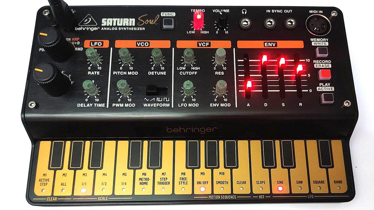 Behringer’s Saturn is like a $99 mini synth version of the Roland ...