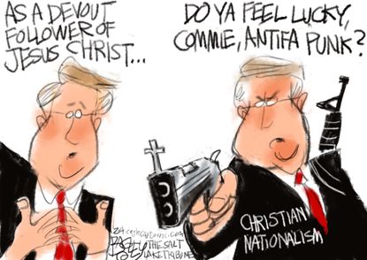 Today's political cartoons - April 19, 2024 | The Week