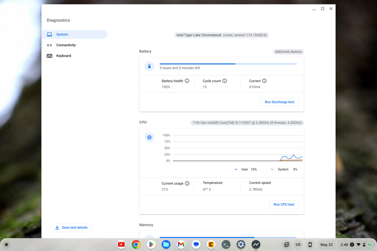How to use the Diagnostics app to troubleshoot Chromebook problems ...
