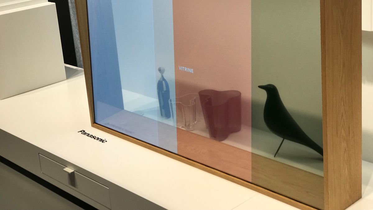 First look: Panasonic Transparent OLED TV | TechRadar