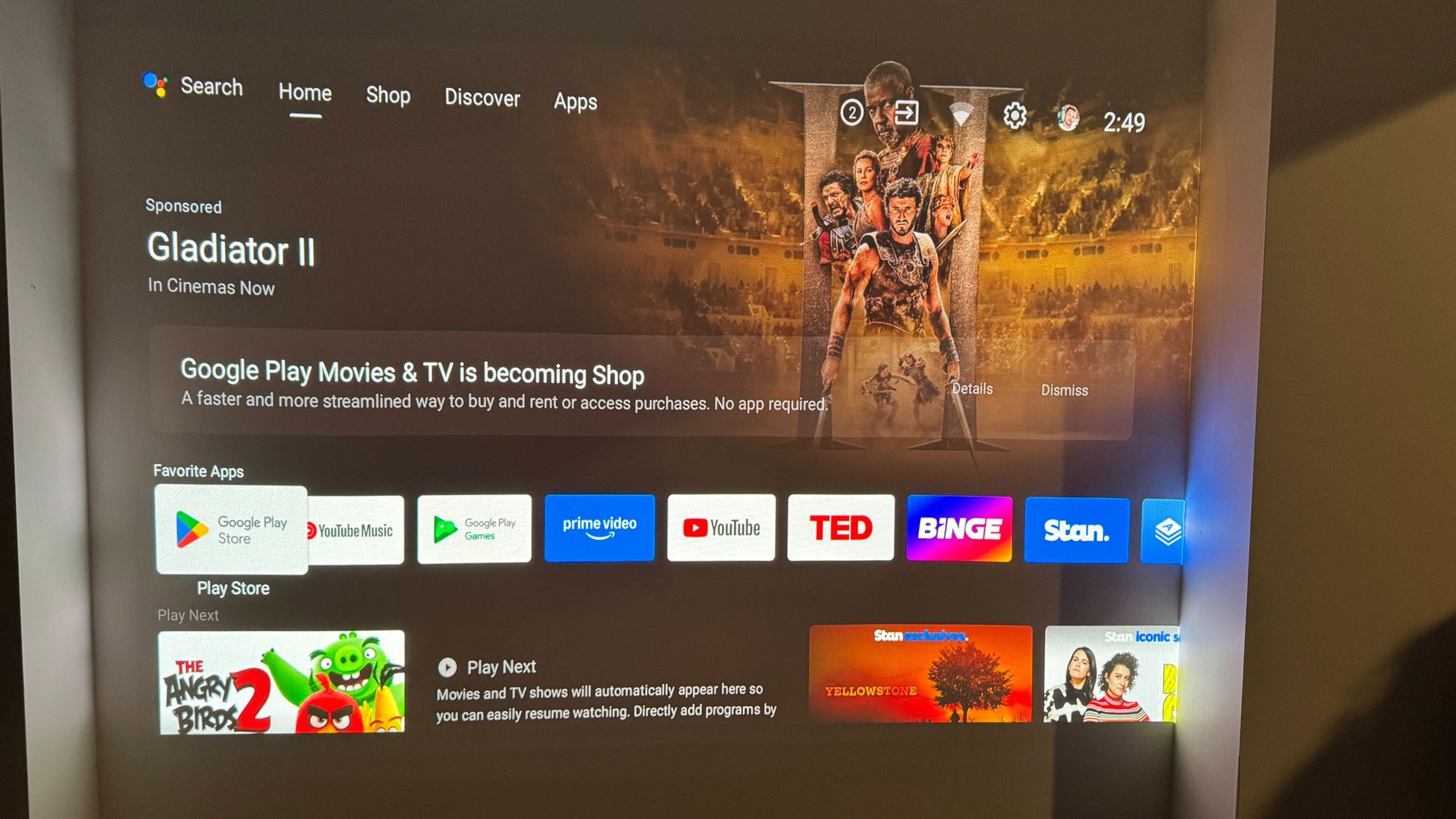 Android TV adds new promoted sections to the Play Next screen, bringing ...