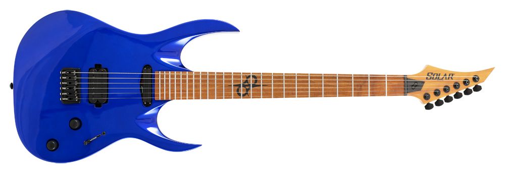 Solar Guitars expands its roasted maple necks and fanned fret options ...