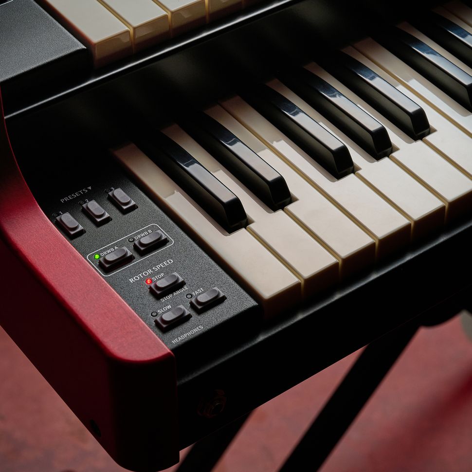 “It’s versatile and perfect for live performance and Hammond action ...