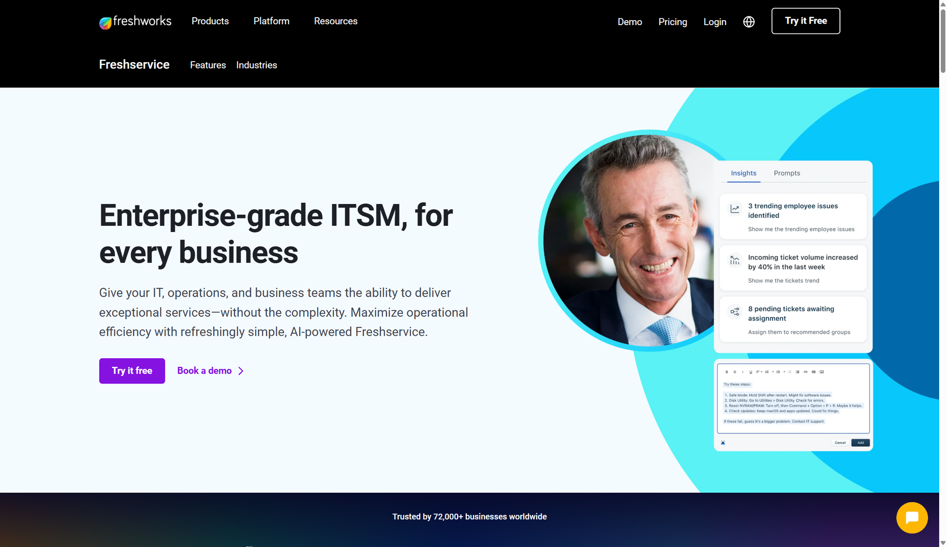 I tried FreshService, a simple yet powerful ITSM solution with AI ...