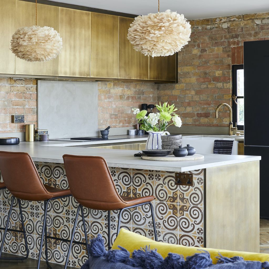 10 tiled kitchen island ideas for a standout space | Ideal Home