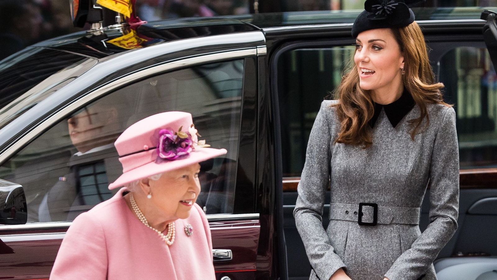 Kate Middleton Joins the Queen for First Ever Royal Engagement | Marie ...