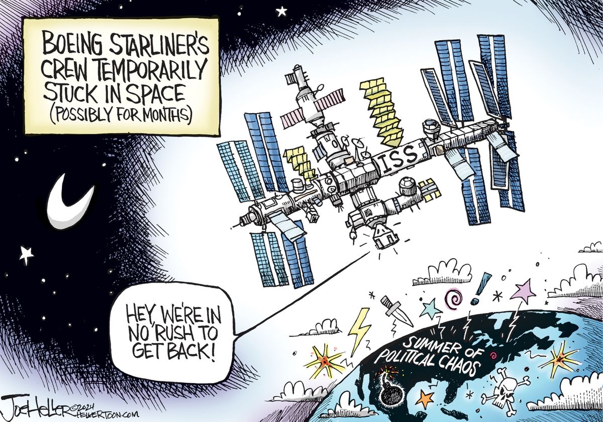 Today's political cartoons - July 5, 2024 | The Week