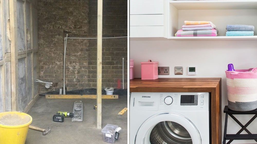 Be inspired by this practical modern boot and utility room | Ideal Home