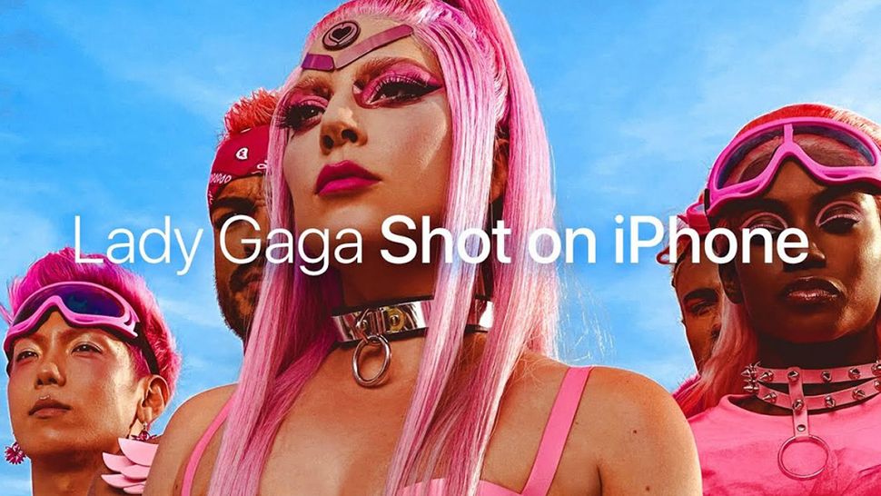 Lady Gaga's vibrant new music video shot exclusively using Apple's ...