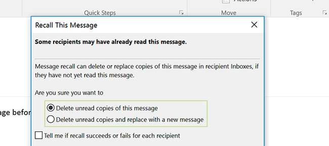 How to Recall a Mistakenly-Sent Email in Outlook | Laptop Mag