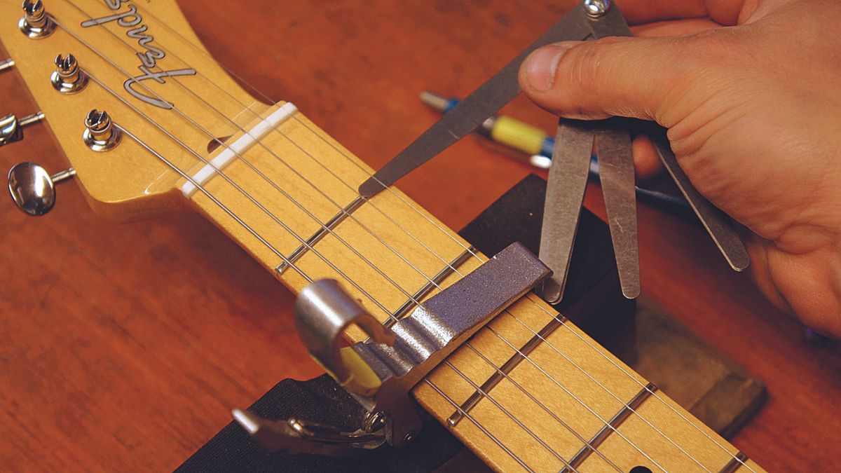 How to make a bone guitar nut | MusicRadar